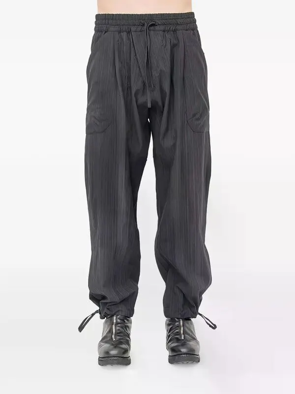JAN JAN VAN ESSCHE Striped Drawstring Trousers
