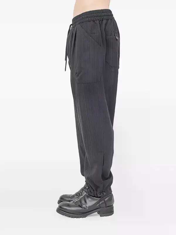 JAN JAN VAN ESSCHE Striped Drawstring Trousers