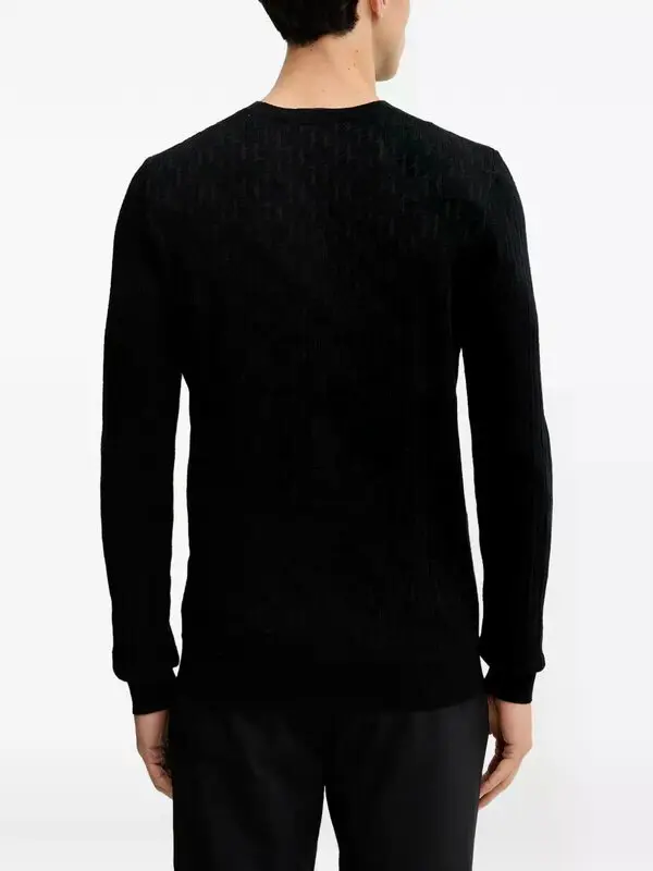 Karl Lagerfeld Logo-pattern Sweater