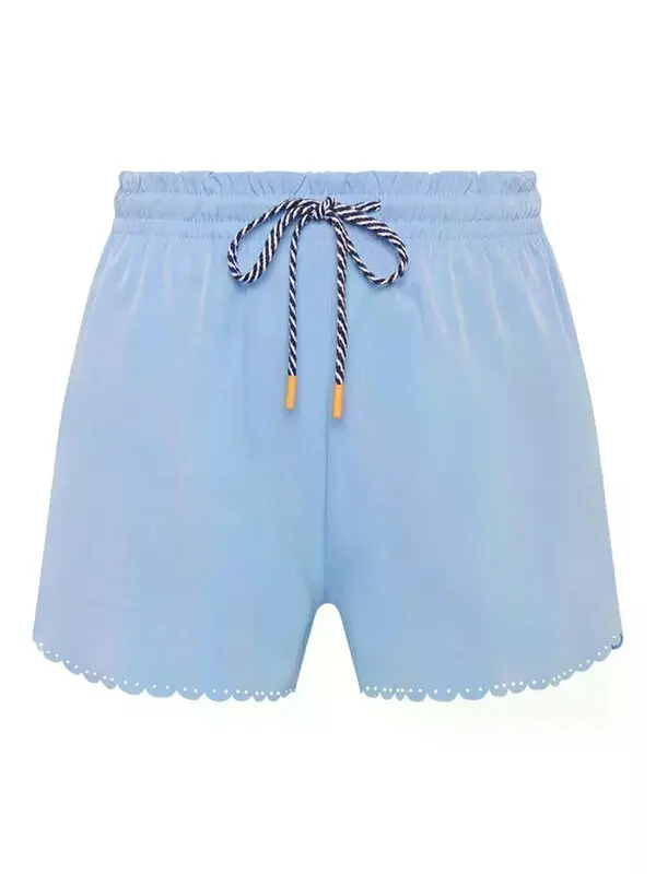 The Upside Era Scalloped Hem Shorts
