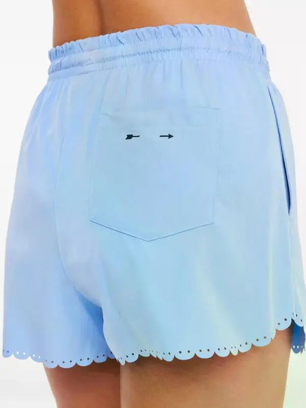 The Upside Era Scalloped Hem Shorts