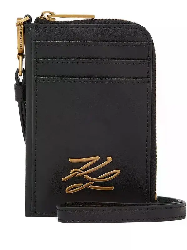 Karl Lagerfeld K/autograph Card Holder - Black