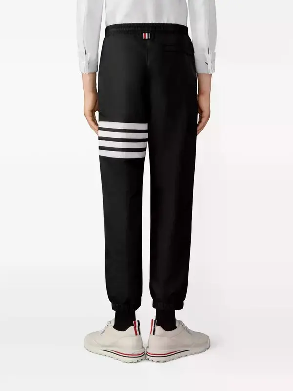 Thom Browne Ripstop 4-bar Track Pants - Black