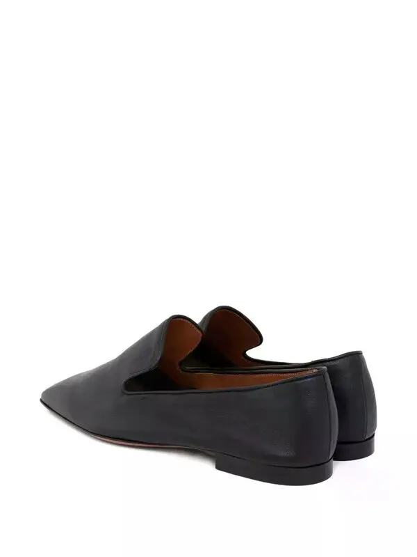 ATP ATELIER Dervio Heeled Loafers - Black