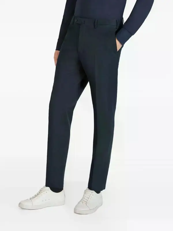 SLOWEAR Cotton Trousers With Belt Loops