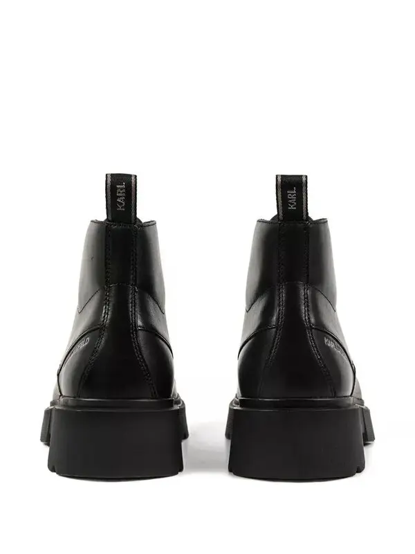 Karl Lagerfeld Logo-debossed Boots