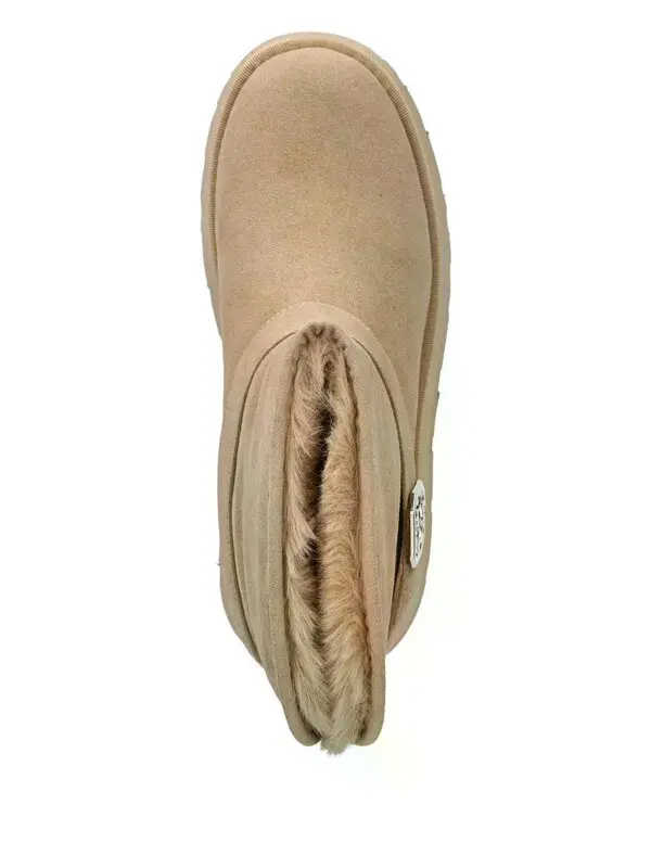 Guess 45mm Buckle-logo Strap Ankle Boots - Neutrals