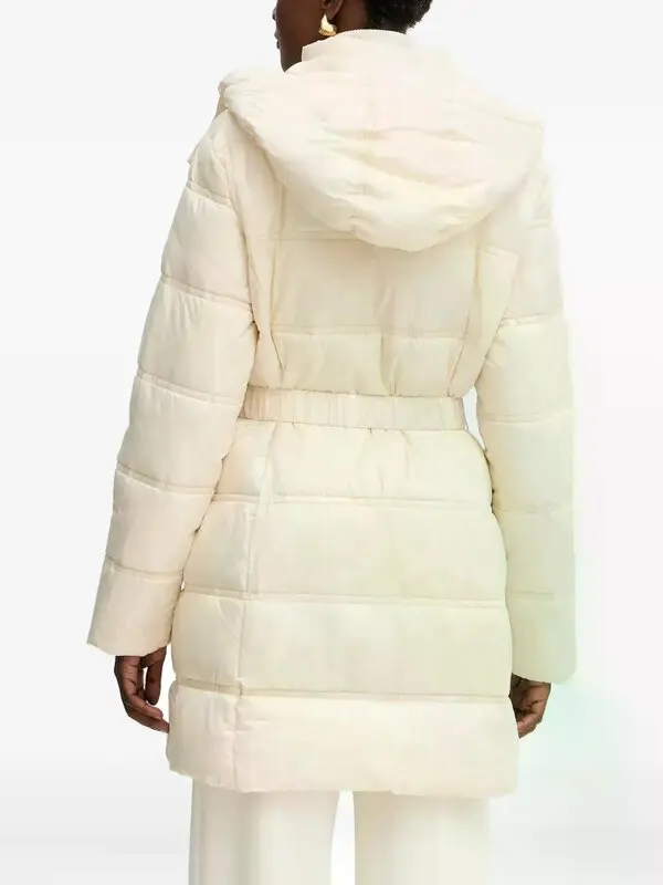 Guess Hooded Belted Coat
