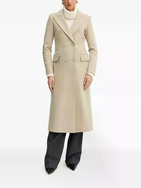SILVIAN HEACH Double-breasted Coat - Neutrals
