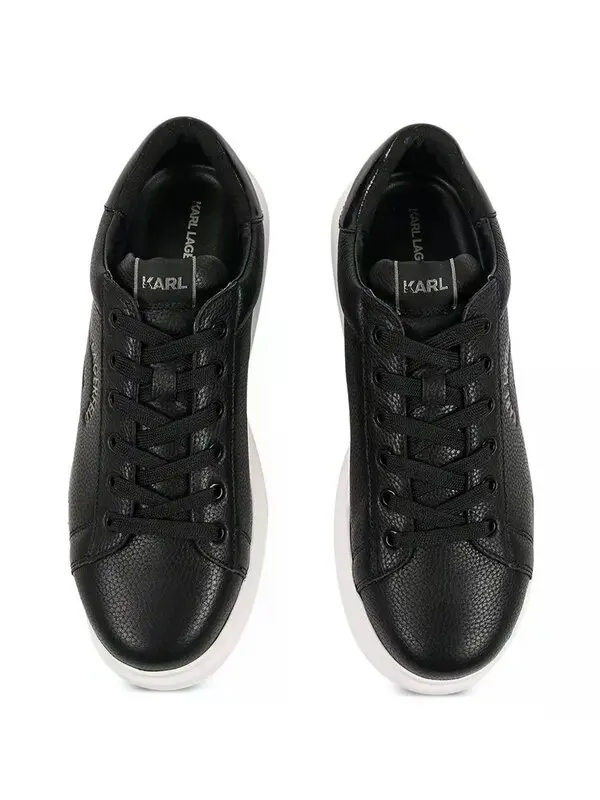 Karl Lagerfeld Logo-print Sneakers - Black
