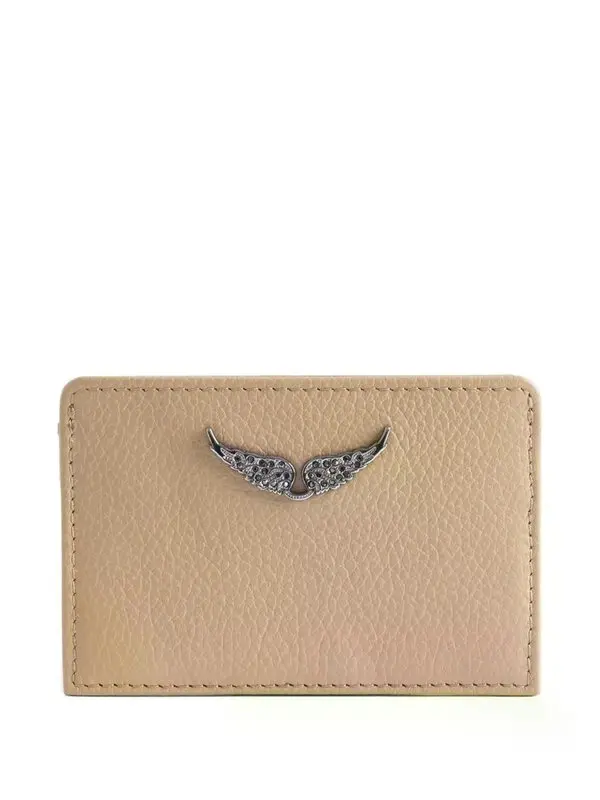 Zadig&Voltaire Pass Wings-detail Wallet - Neutrals