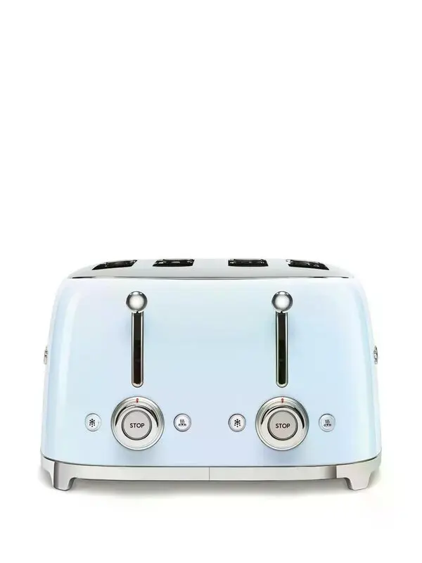 SMEG Stop Button Plissé Four-toaster - Blue