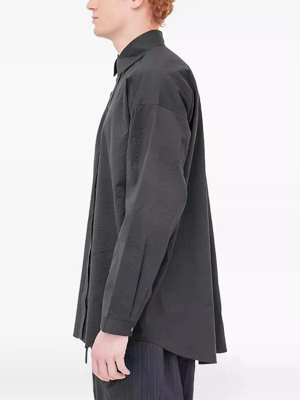 JAN JAN VAN ESSCHE Concealed-button Long-sleeved Shirt