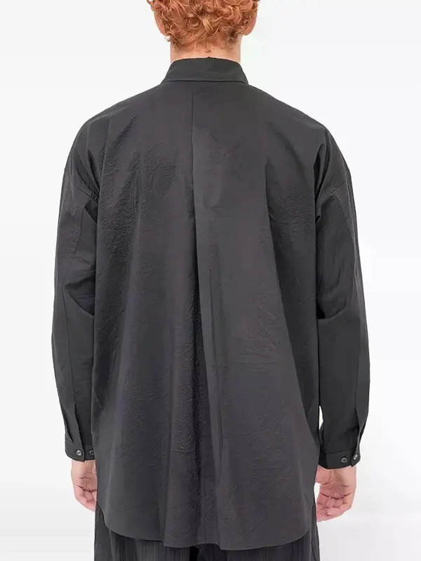 JAN JAN VAN ESSCHE Concealed-button Long-sleeved Shirt