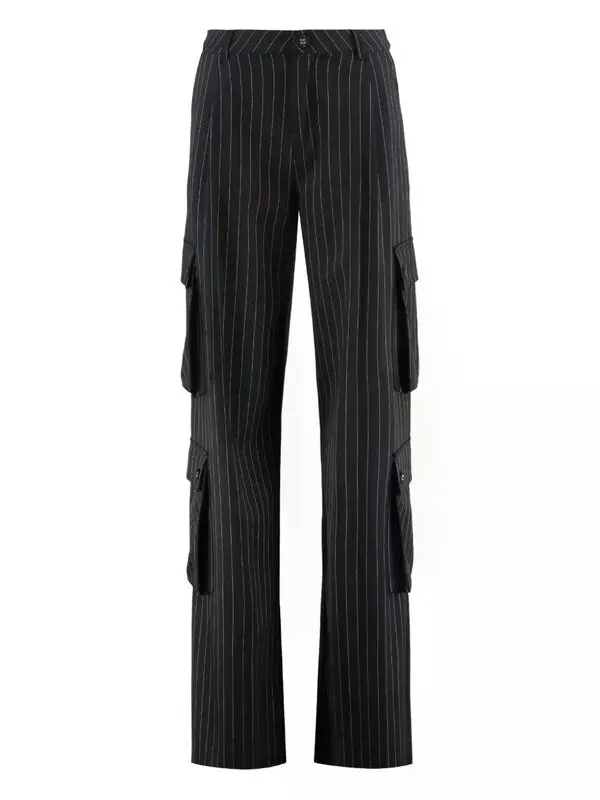 LES FILLES D'EVA Striped Cargo Trousers