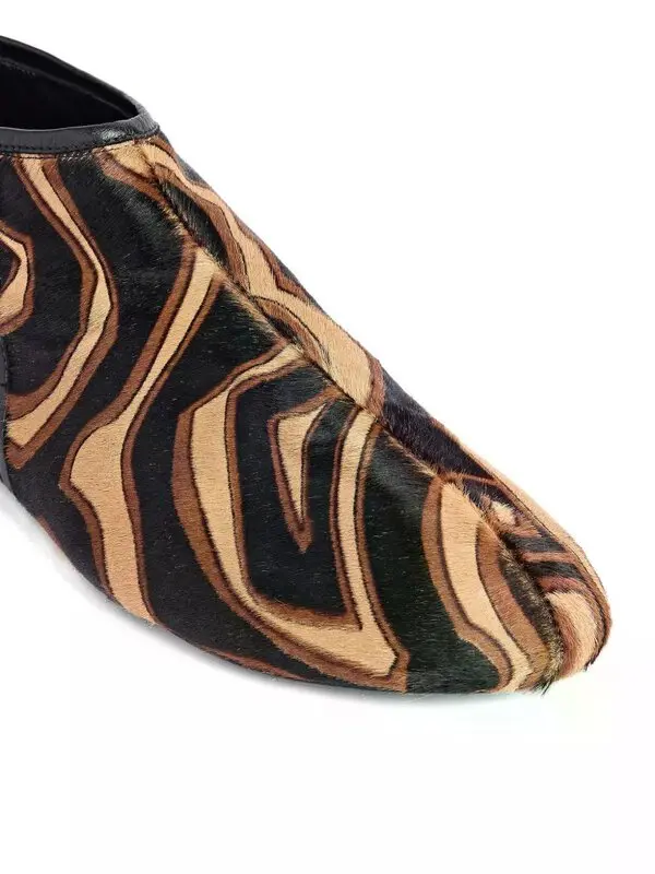 Emilio Pucci Labirinto Print Ballet Flats