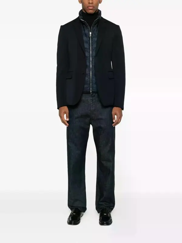 Prada Zip-up Padded Blazer