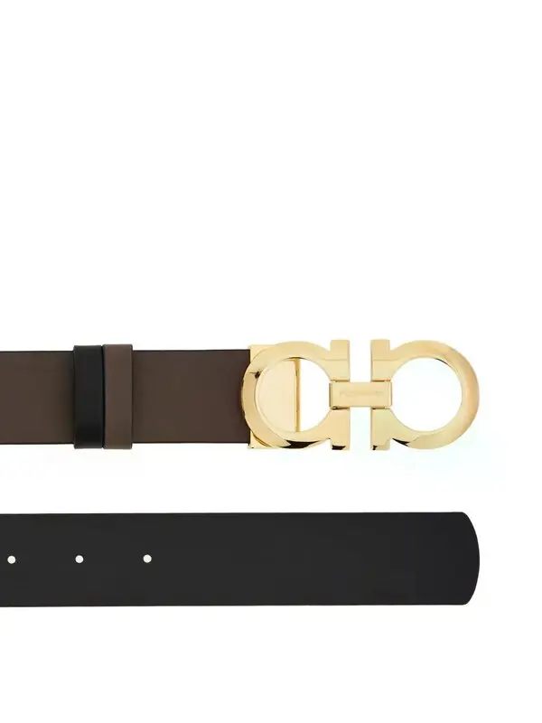 FERRAGAMO Gancini Reversible Belt