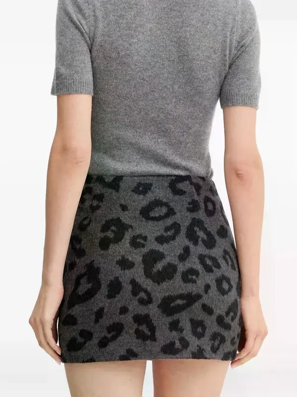 SILVIAN HEACH Animal-print Skirt