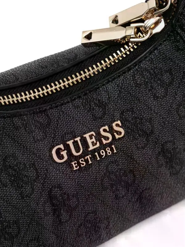 Guess Monogram Zip Tote