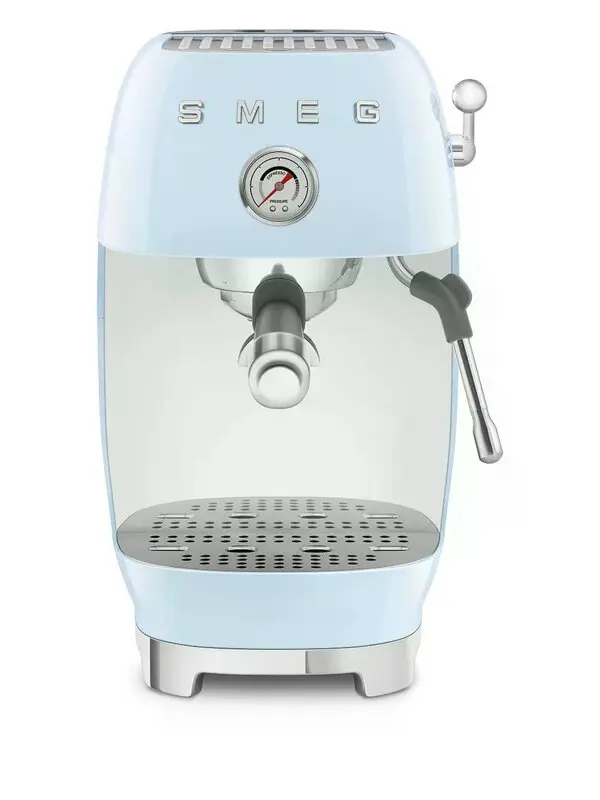 SMEG Compact Portafilter Coffe Machine - Blue