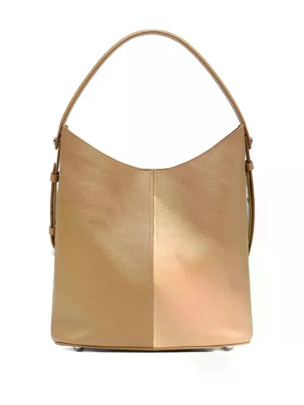 MAISON MARGIELA Dress-age Leather Tote Bag - Brown