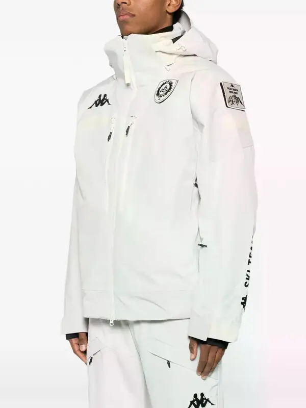 Kappa Logo-hooded Ski Jacket
