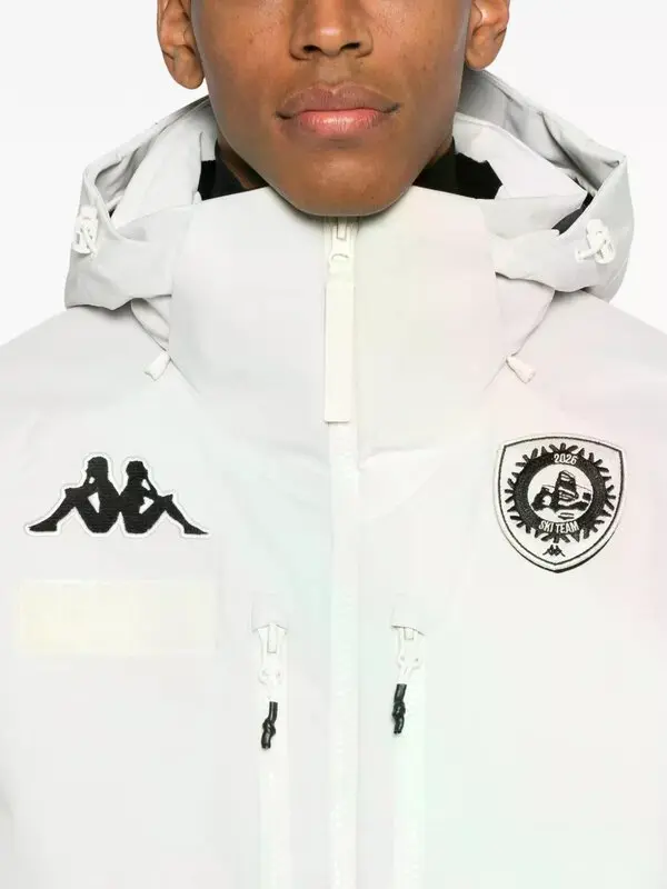 Kappa Logo-hooded Ski Jacket