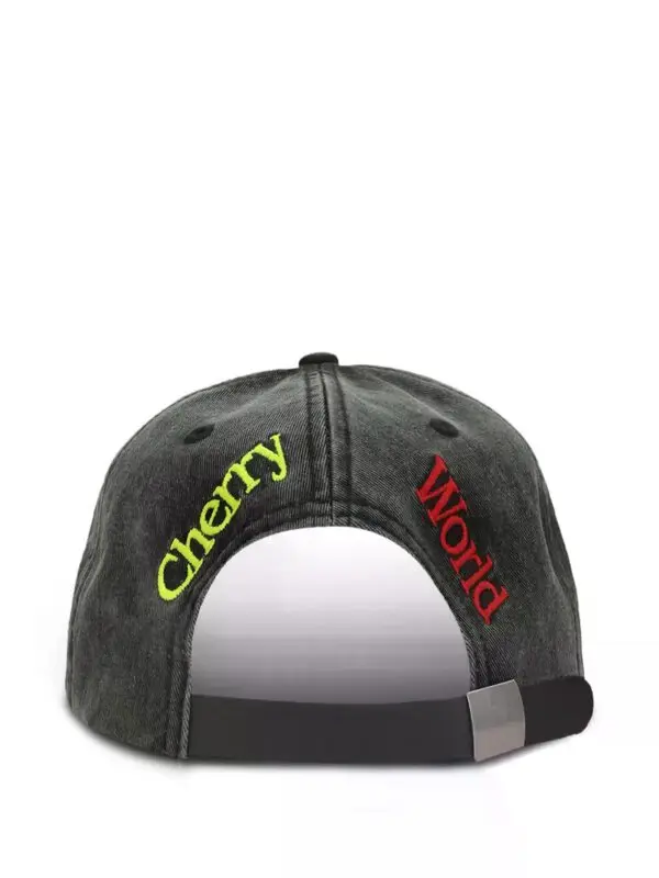 CHERRY WORLD Logo-embroidered Cap