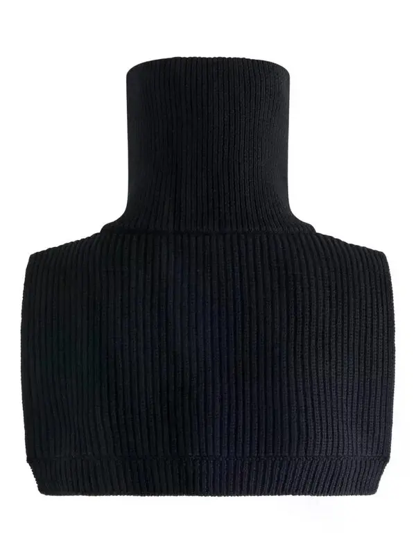 Fusalp Zip-up Ribbed Bib Scarf