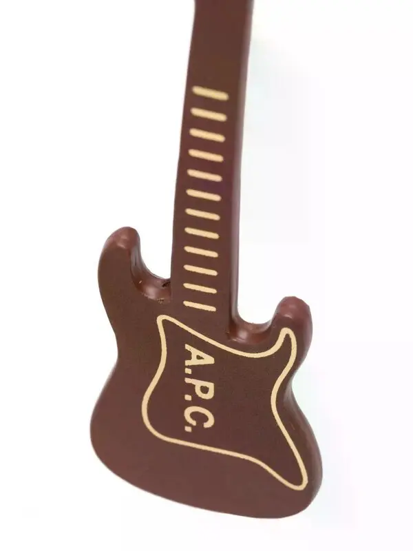 A.p.c. Guitar-shape Logo Keyring