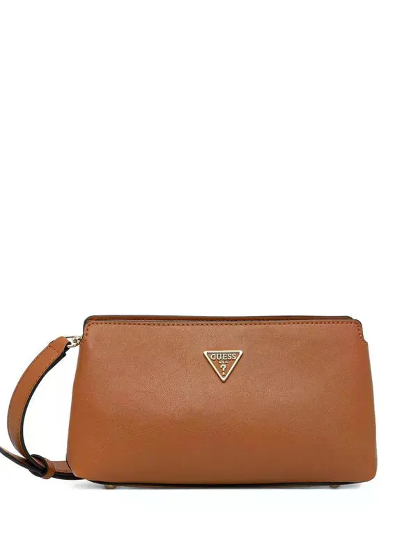 Guess Logo Plaque Satchel