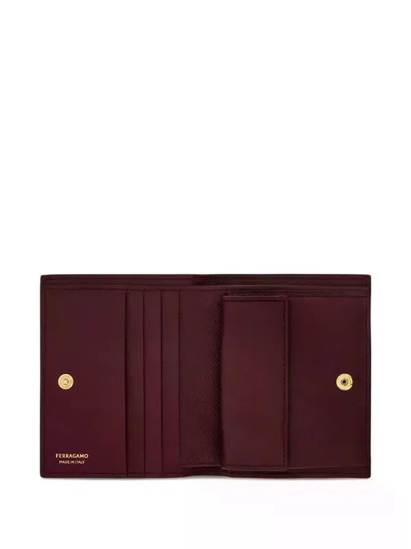 FERRAGAMO Gancini Buckle Compact Wallet
