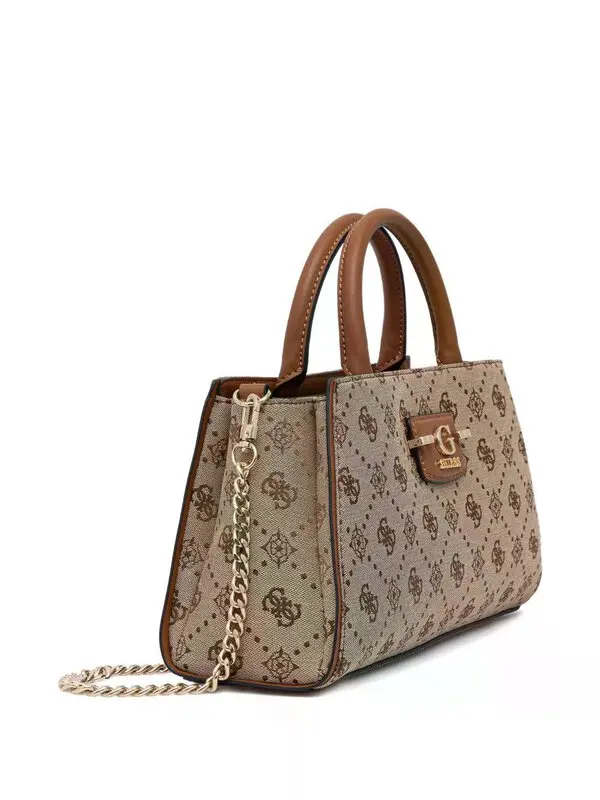 Guess Monogram Top-handle Tote Bag