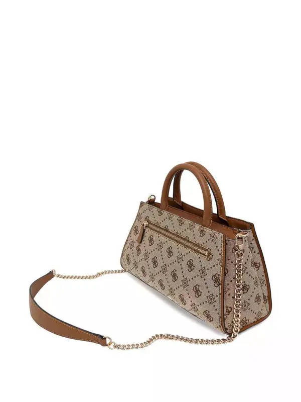 Guess Monogram Top-handle Tote Bag