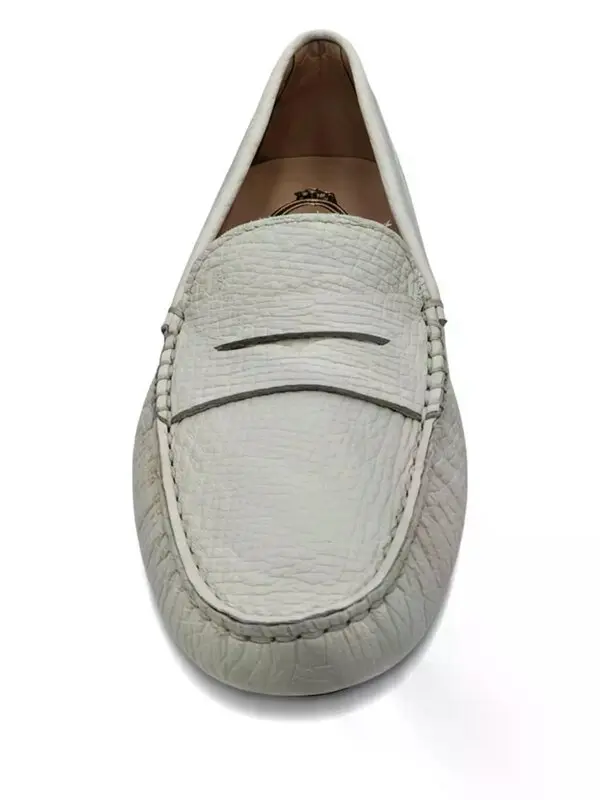 TOD'S Gommini Pebbled Loafers
