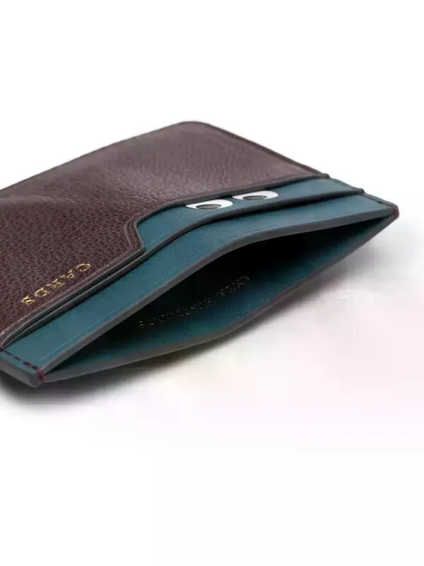 ANYA HINDMARCH Peeping-eyes Leather Cardholder