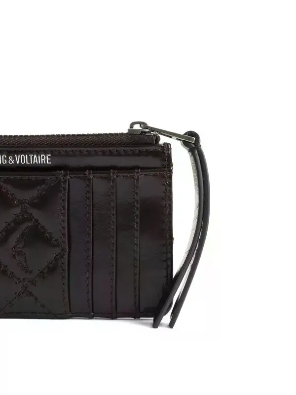 Zadig&Voltaire Monogram Quilted Wallet