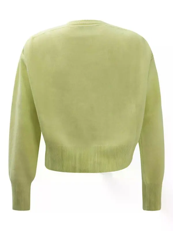 SA SU PHI Knitted Ribbed Sweater