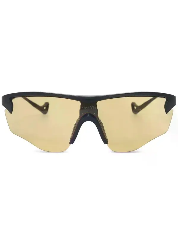 DISTRICT VISION Racer Shield-frame Sunglasses - Yellow