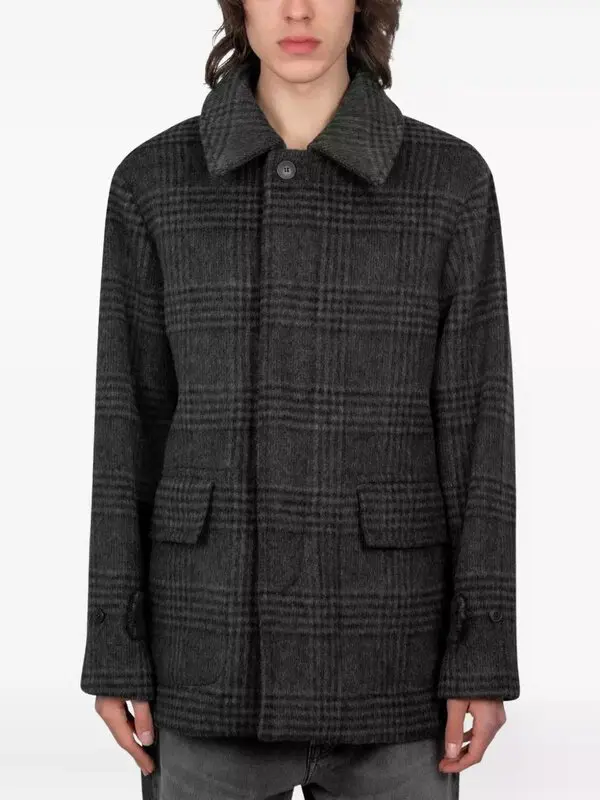ANOTHER ASPECT Tartan-pattern Jacket