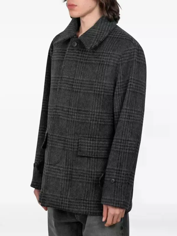 ANOTHER ASPECT Tartan-pattern Jacket