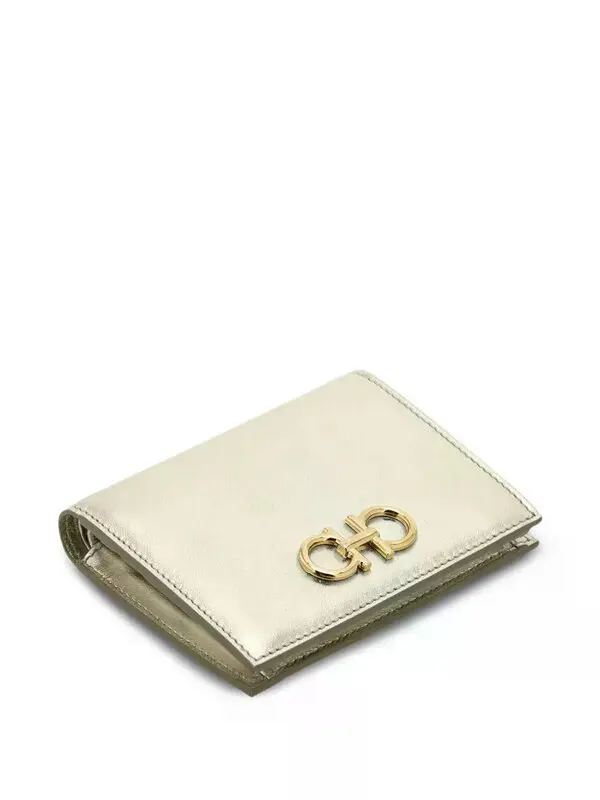 FERRAGAMO Gancini Buckle Compact Wallet