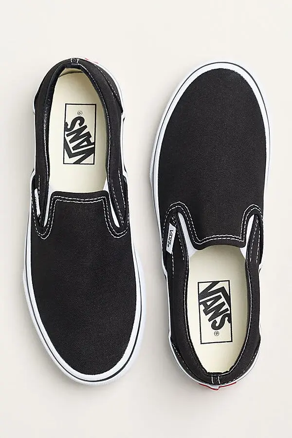 VANS Classic Slip-on Shoes - Black