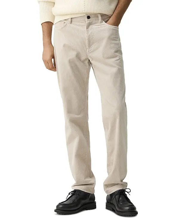 Theory Relaxed Fit Crosby Cord Pants - Alabaster