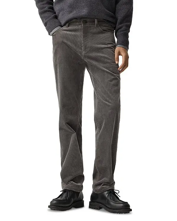 Theory Relaxed Fit Crosby Cord Pants - Carbon