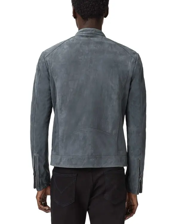 John Varvatos Wren Suede Biker Jacket