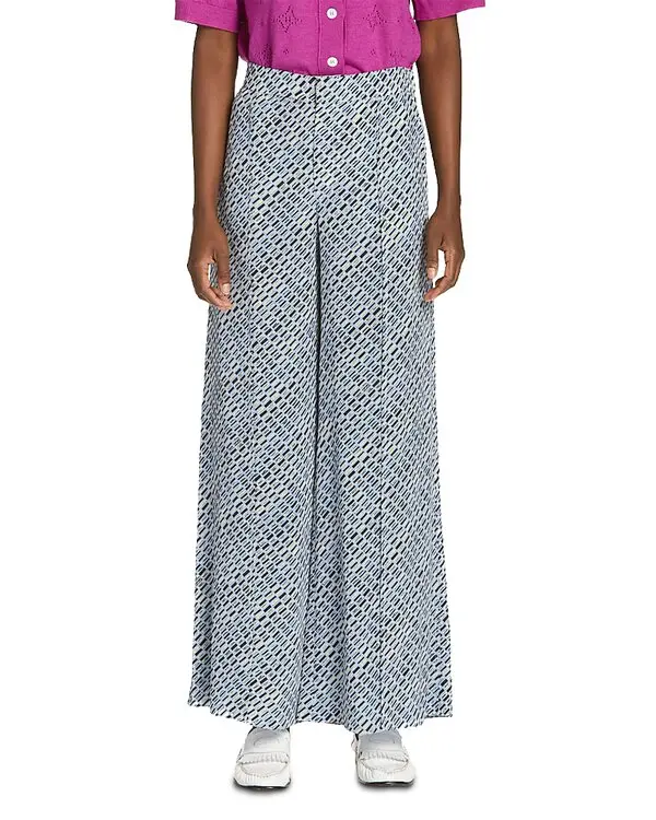 Marni Crepe De Chine Wide-leg Trousers