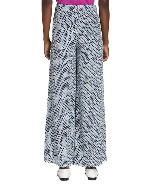 Marni Crepe De Chine Wide-leg Trousers