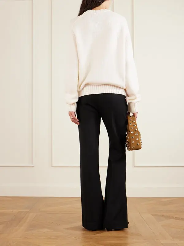 Khaite Mae Cashmere Sweater - Neutrals